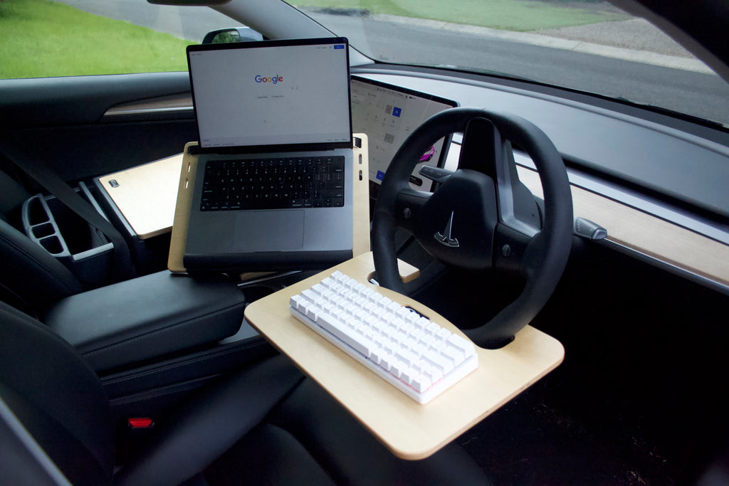 Reach desk with wheelmate deluxe – Working Mobile Pty Ltd