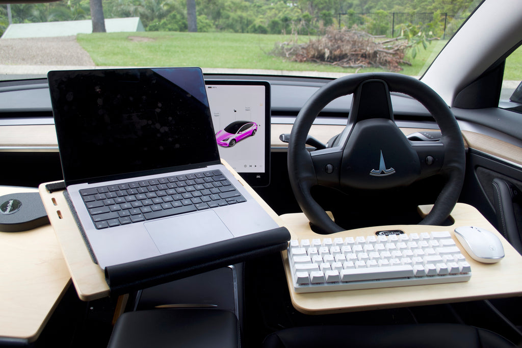 Reach desk with wheelmate deluxe – Working Mobile Pty Ltd