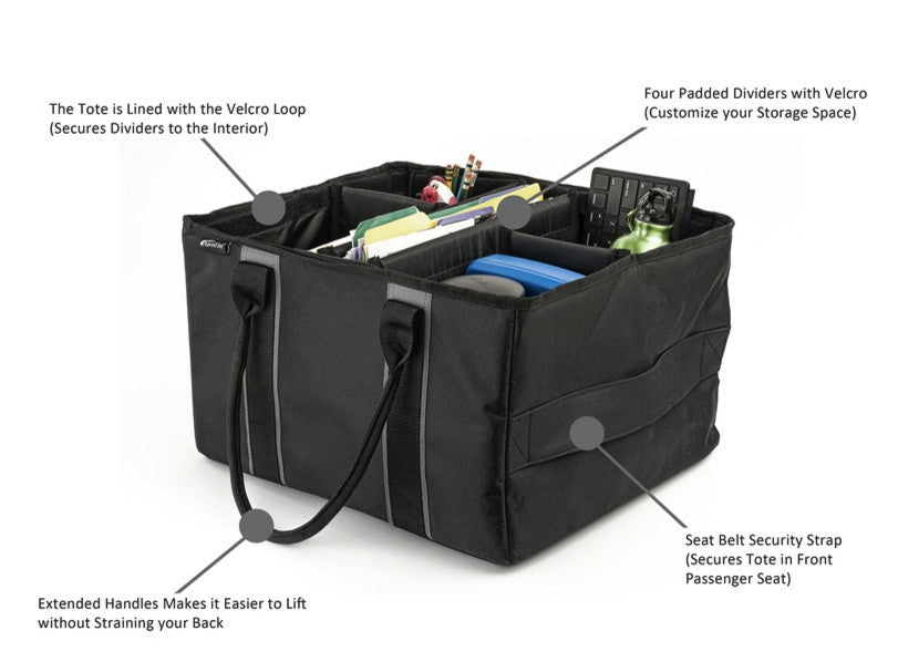 Adjustable File Storage Tote | Portable File Tote Bag | Working Mobile ...